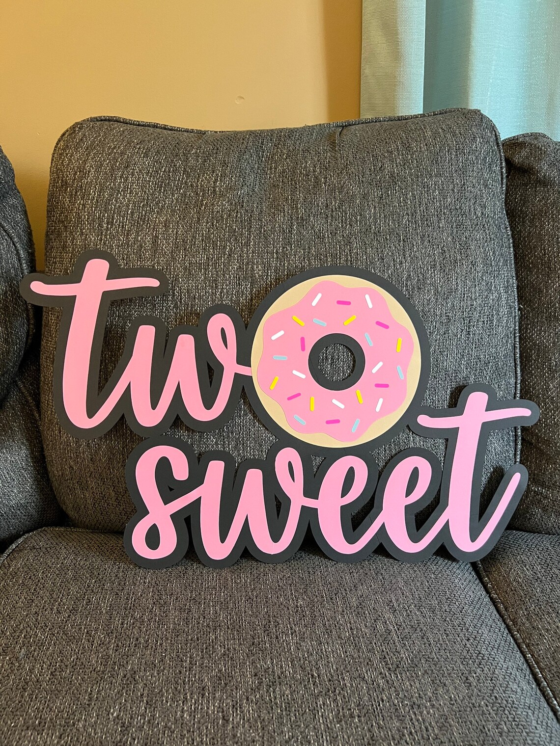 2 Ft Two Sweet Donut Two Sweet Birthday Decorations Two - Etsy