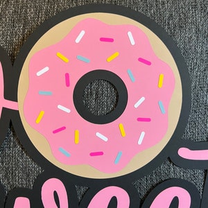 2 Ft Two Sweet Donut, Two Sweet Birthday Decorations, Two Sweet Party ...