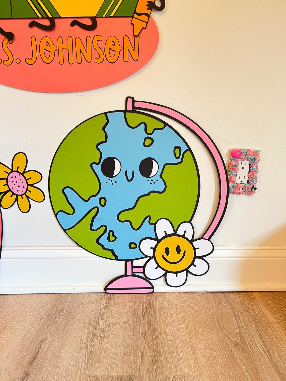 Groovy Classroom Decor, Back to School Bulletin Board Cutouts - Etsy
