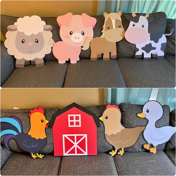Farm Animal Decor - Etsy