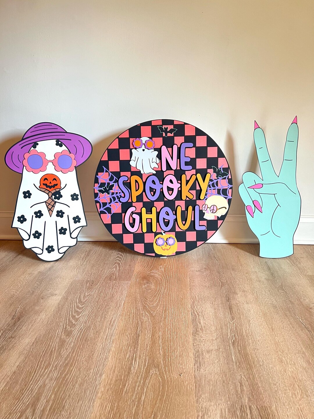 Groovy Halloween Birthday Decoration, Spooky Ghoul Birthday, Groovy ...