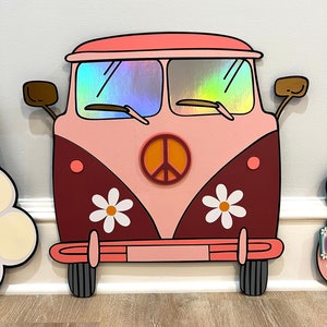 2 Ft Hippie Party Cutouts, Groovy Birthday, Hippie Birthday, Hippie ...