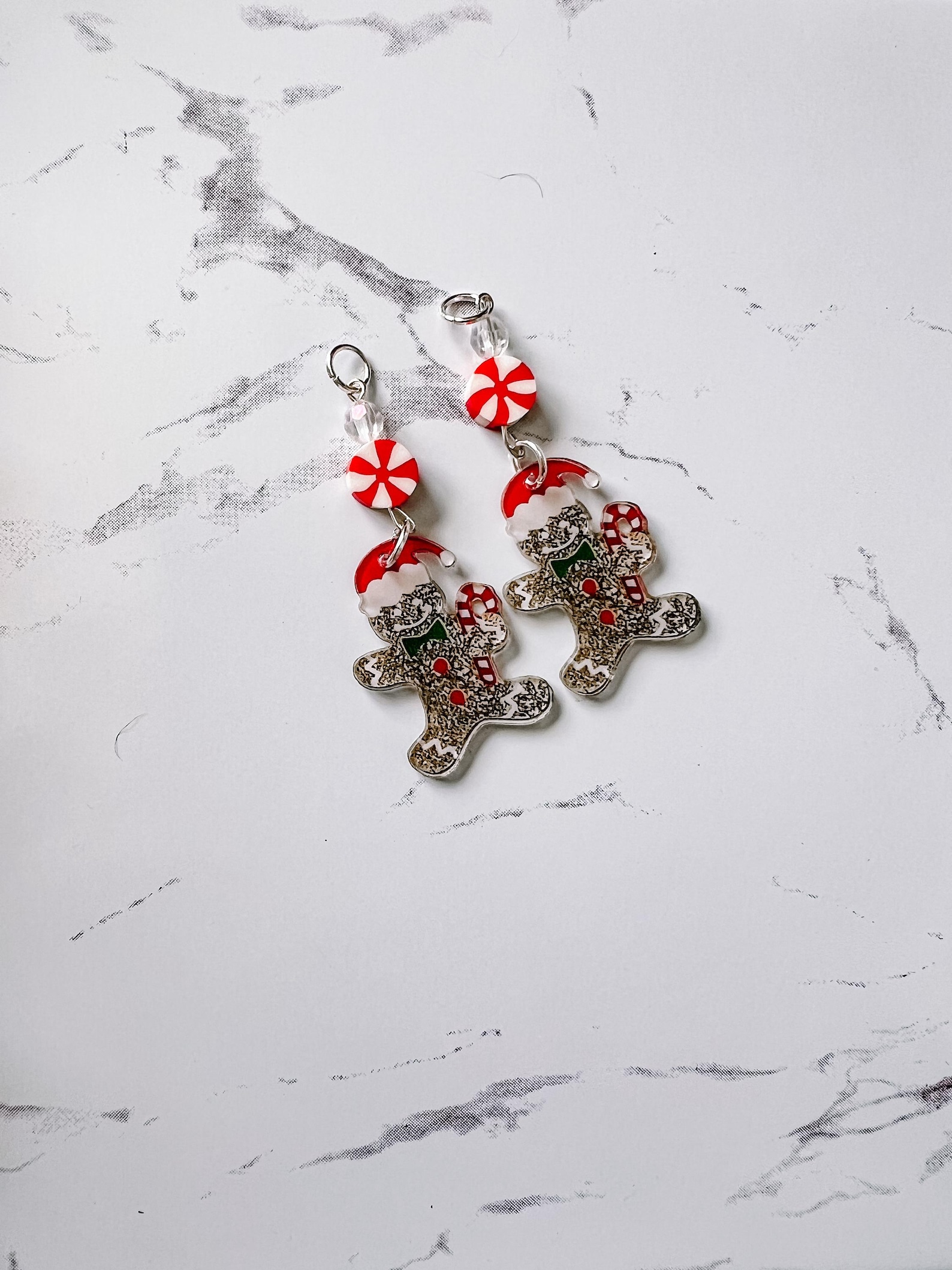 Gingerbread Christmas Hearing Aid Charms – Festive Accessories - Etsy