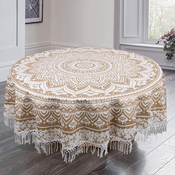 Round Table Cloth - Etsy