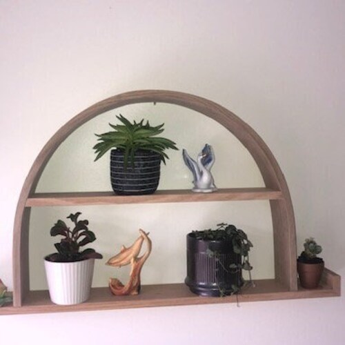 Omega Half Circle Shelf. Floating Wall Shelf. Modern Design - Etsy