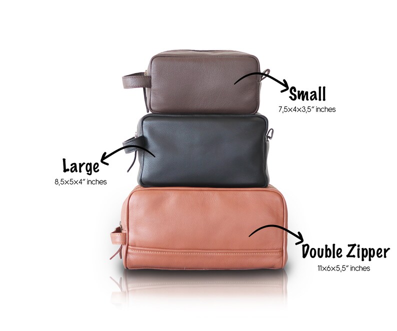 Personalized Groomsmen Gift Dopp Kit Bag Customized Leather - Etsy