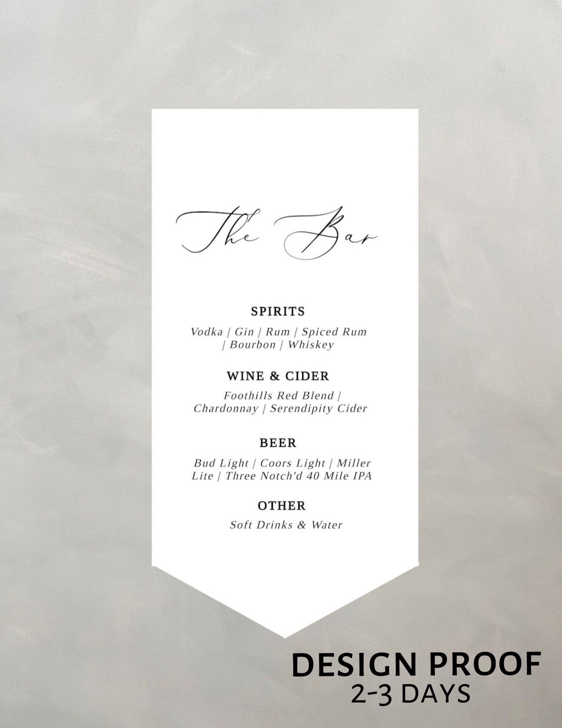 Modern Fabric Bar Sign Wedding Bar Sign Personalized Fabric - Etsy