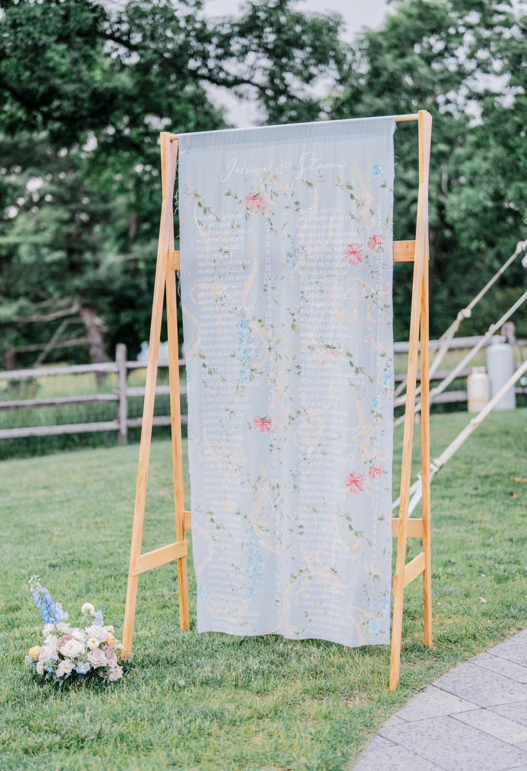 Handmade Wood Frames With Removable Dowel for Wedding Signage and ...