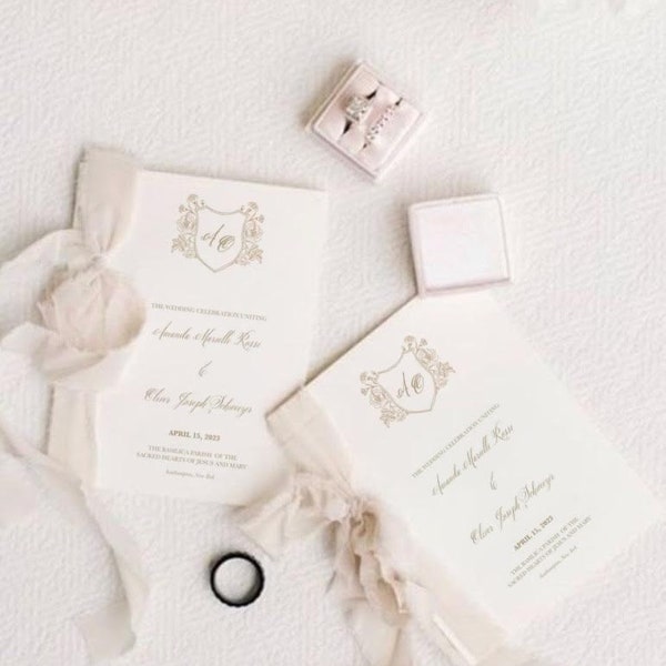 Programs With Ribbon - Etsy