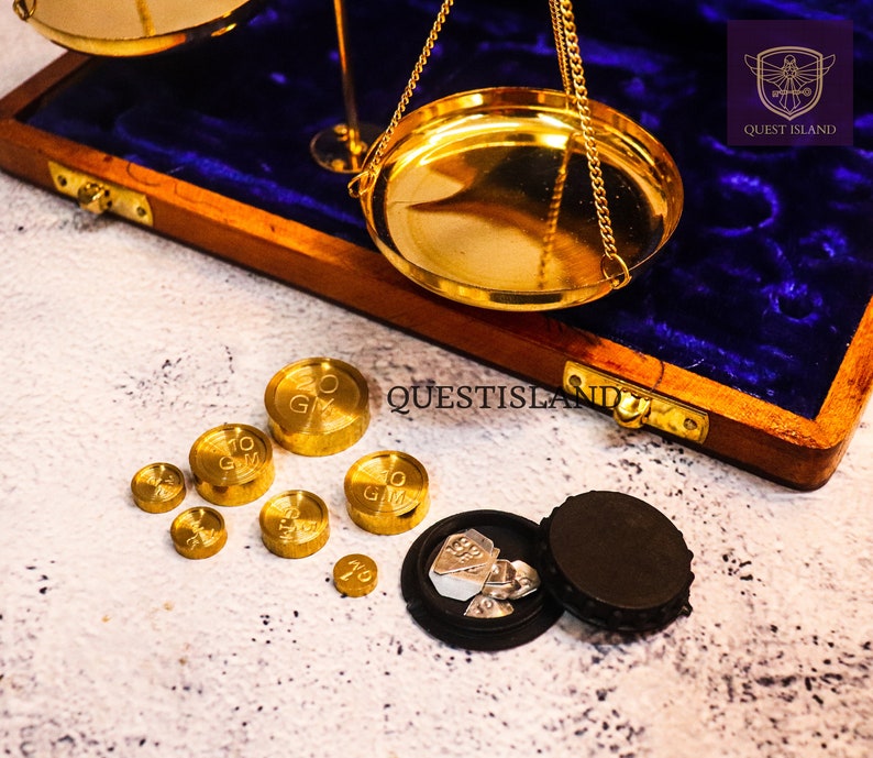 Brass Weight Scale Vintage Goldsmith Weighing Scale Balance - Etsy