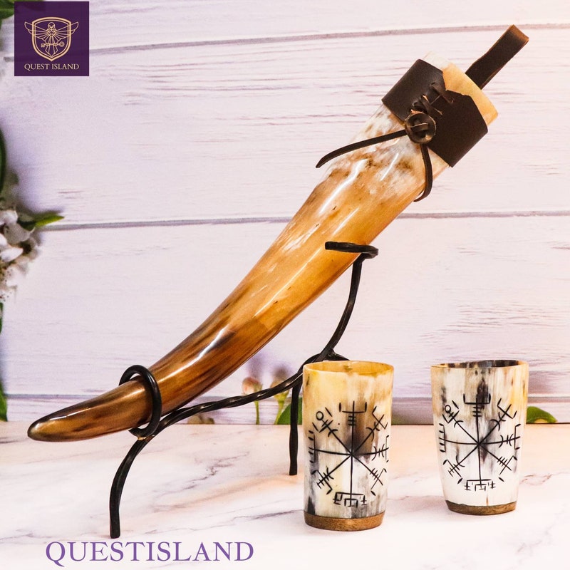 Drinking Horn Stand - Etsy