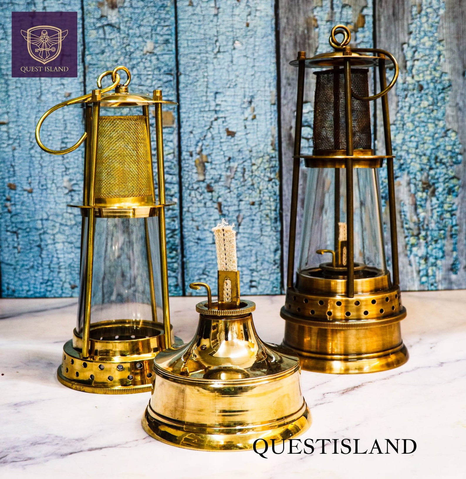 Solid Brass Ship Lamp Lantern Table Lamp Hanging Lamp | Etsy