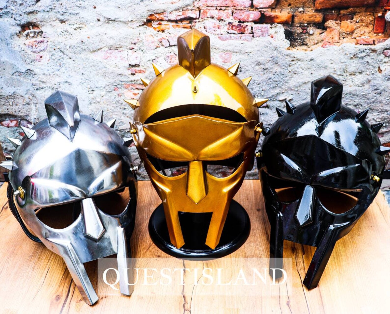 Greek Armour Gladiator Helmet Maximus Decimus Meridians Armour - Etsy