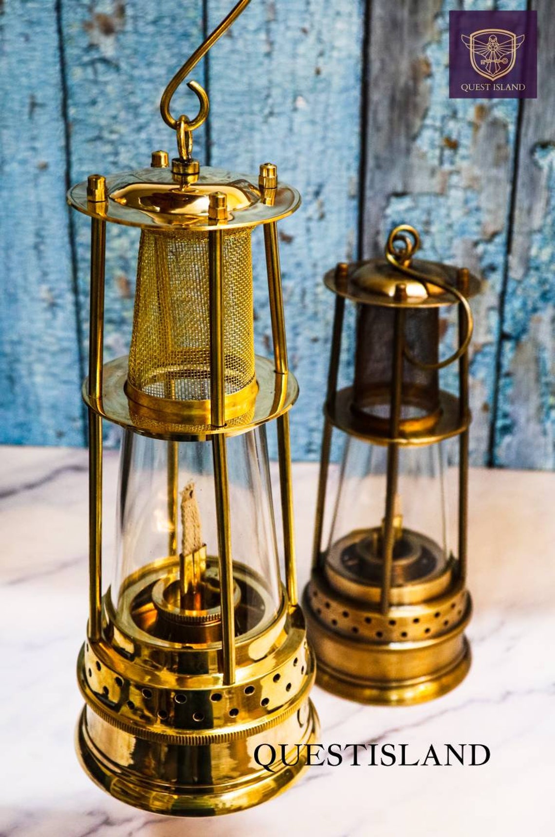 Solid Brass Ship Lamp Lantern Table Lamp Hanging Lamp | Etsy