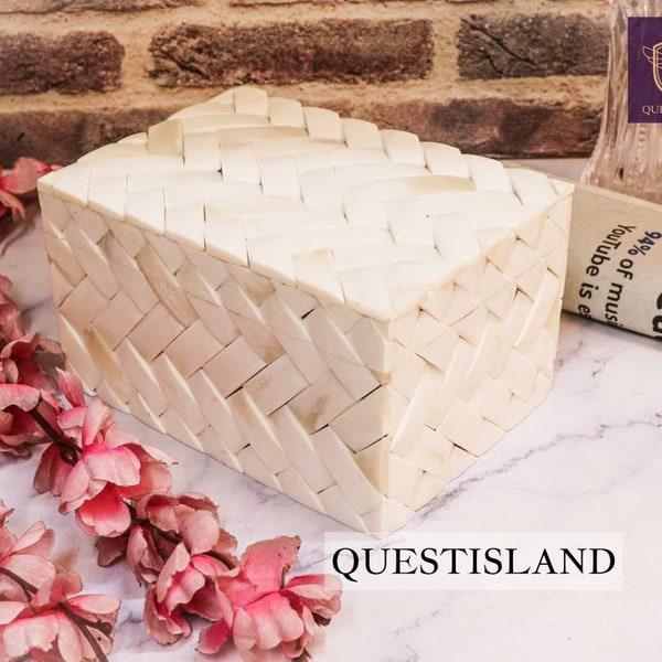 Bone Inlay Box - Etsy