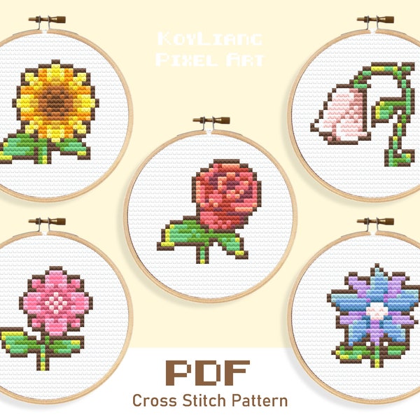 Cross Stitch Thread List Chart - Etsy