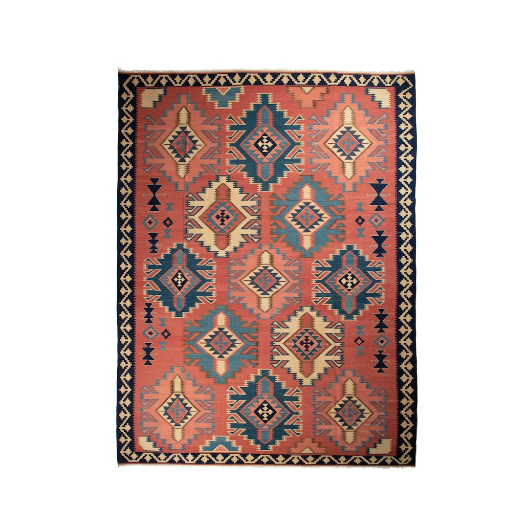 Handmade Kilims With Natural Materials Kilims Made With Crochet and ...