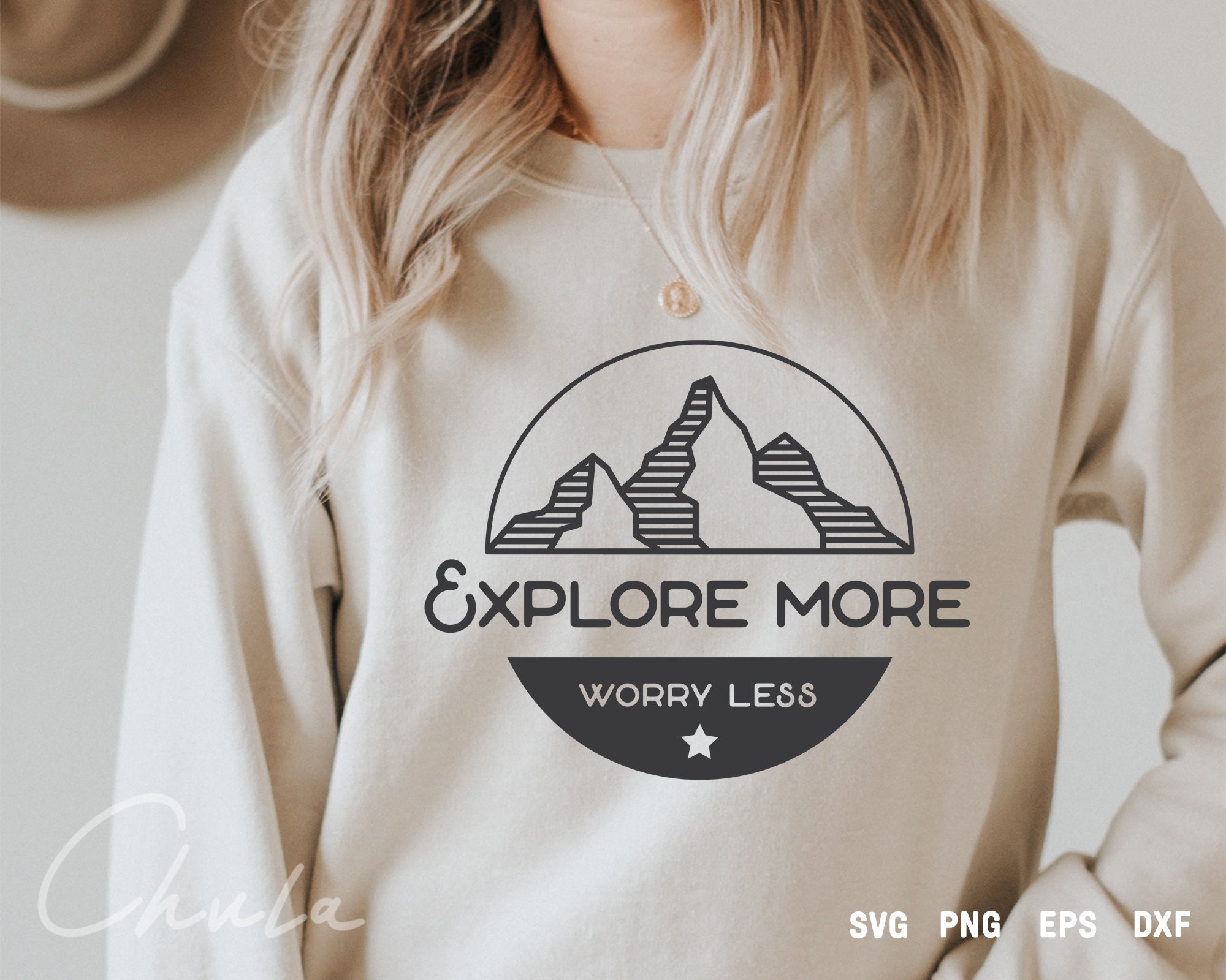 Explore More Worry Less Svg, Explore More Svg, Adventure, Outdoor ...