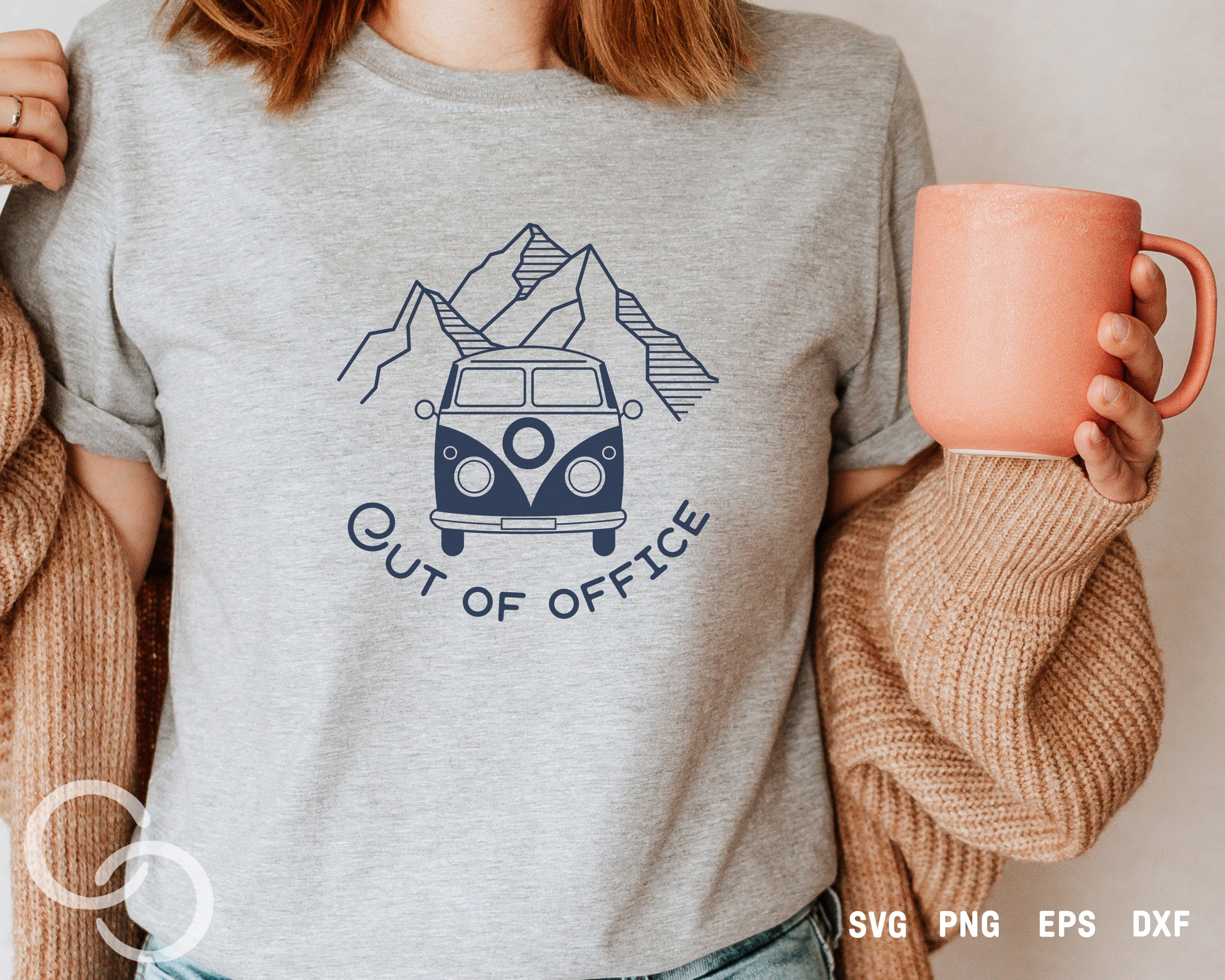 Out of Office Svg, Outdoor Life Svg, Van Life, Adventure, Digital ...