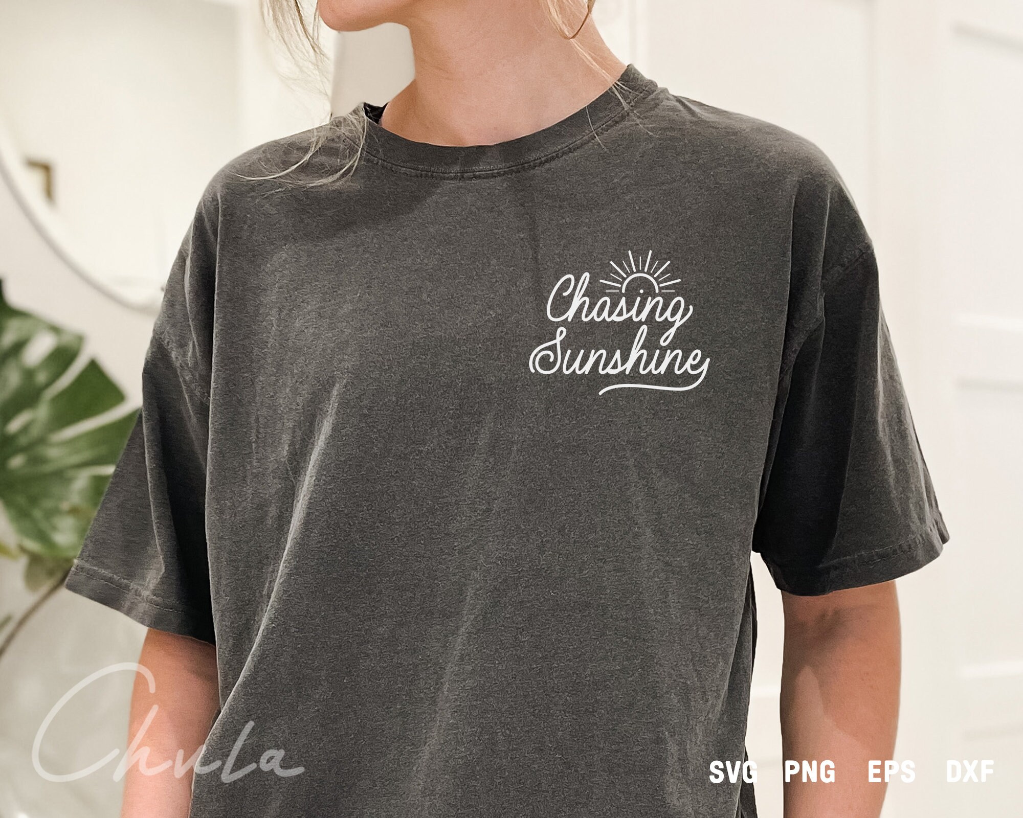 Chasing Sunshine Svg, Summer Svg, Inspirational Svg, Vacation Svg ...