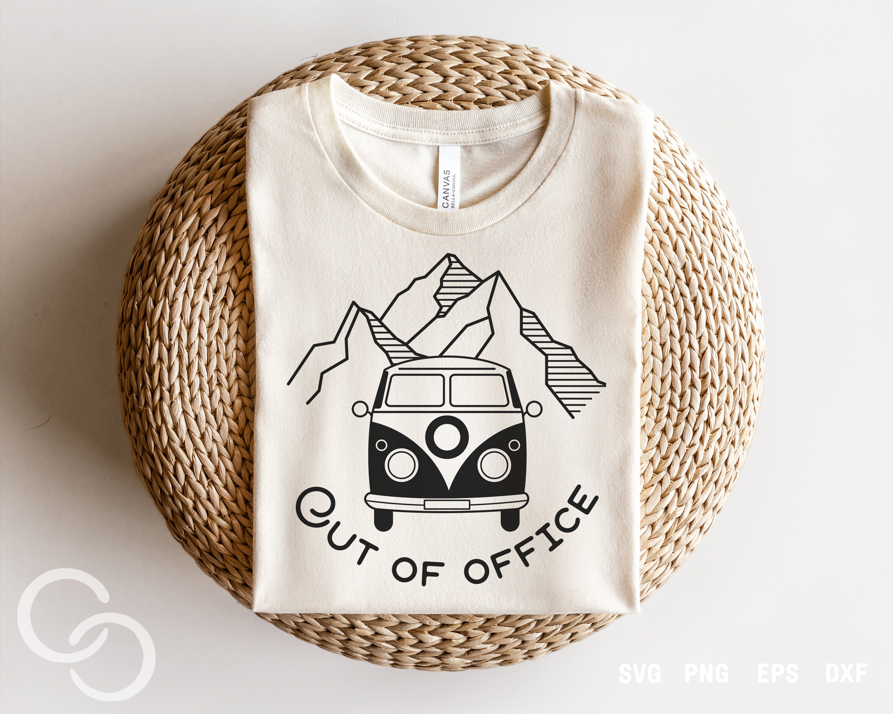 Out of Office Svg, Outdoor Life Svg, Van Life, Adventure, Digital ...