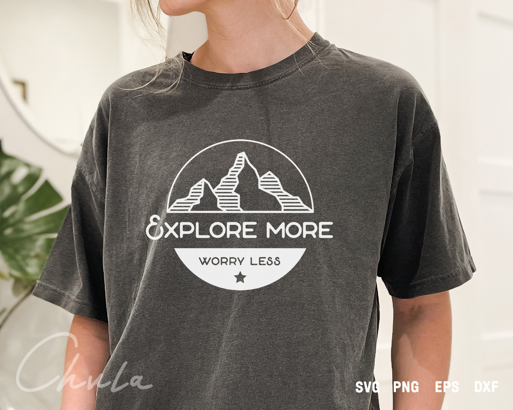 Explore More Worry Less Svg, Explore More Svg, Adventure, Outdoor ...
