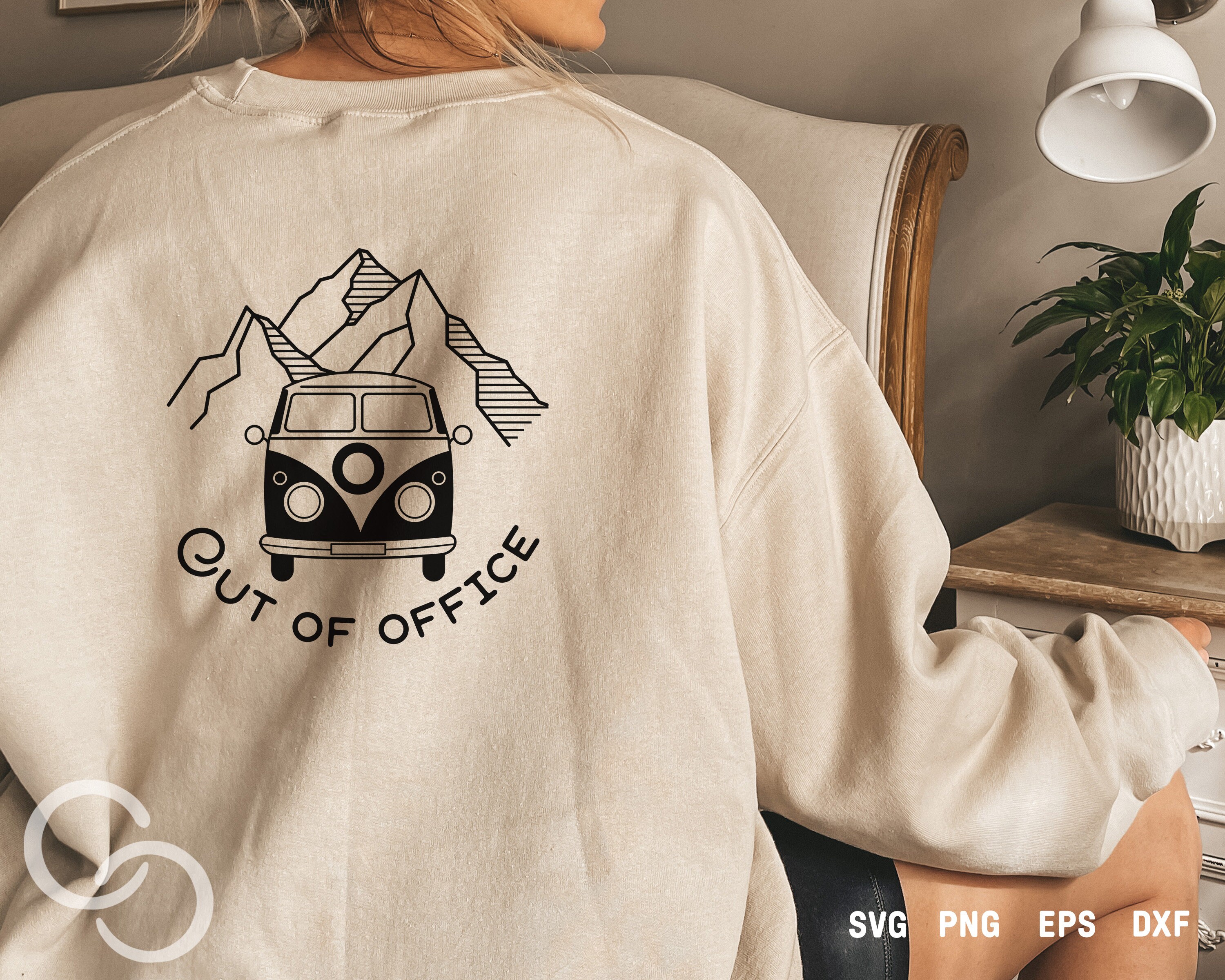 Out of Office Svg, Outdoor Life Svg, Van Life, Adventure, Digital ...