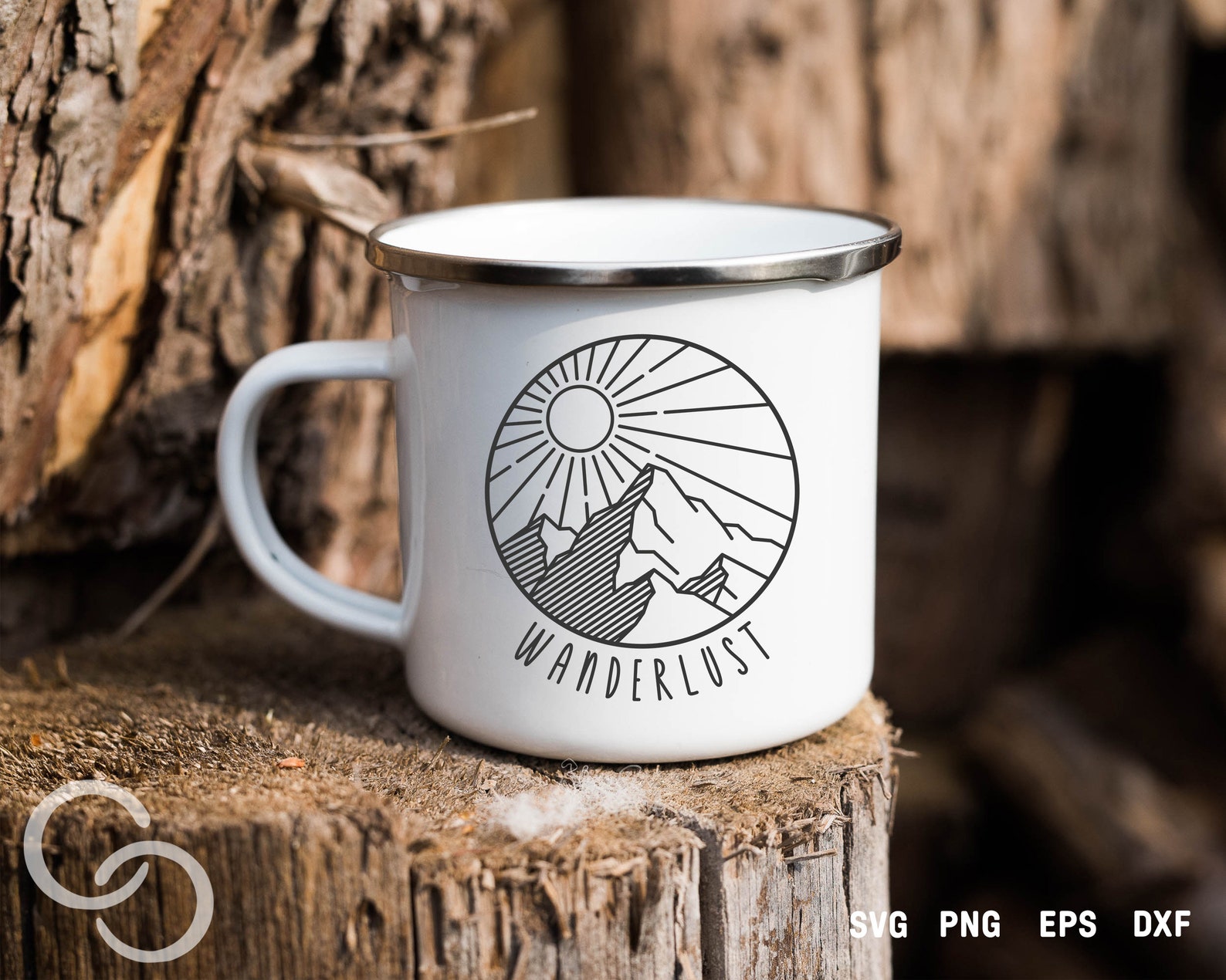 Wanderlust Svg, Mountains Svg, Outdoor Svg, Adventure Svg, Wanderlust ...