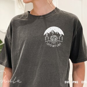 Let's Get Lost Svg, Get Lost Svg, Outdoor, Adventure, Digital Download ...