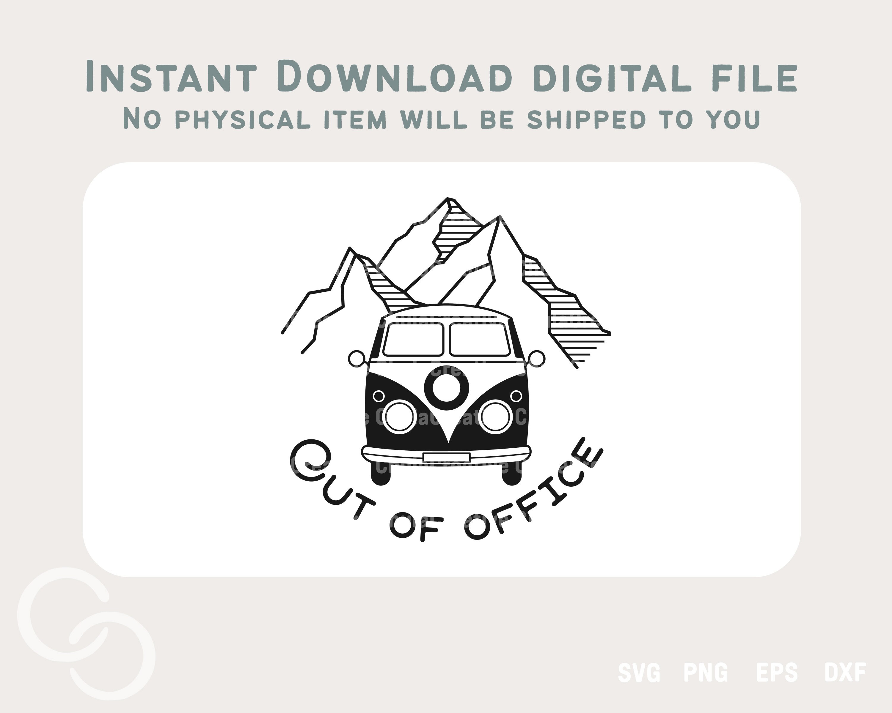 Out of Office Svg Outdoor Life Svg Van Life Adventure - Etsy Australia