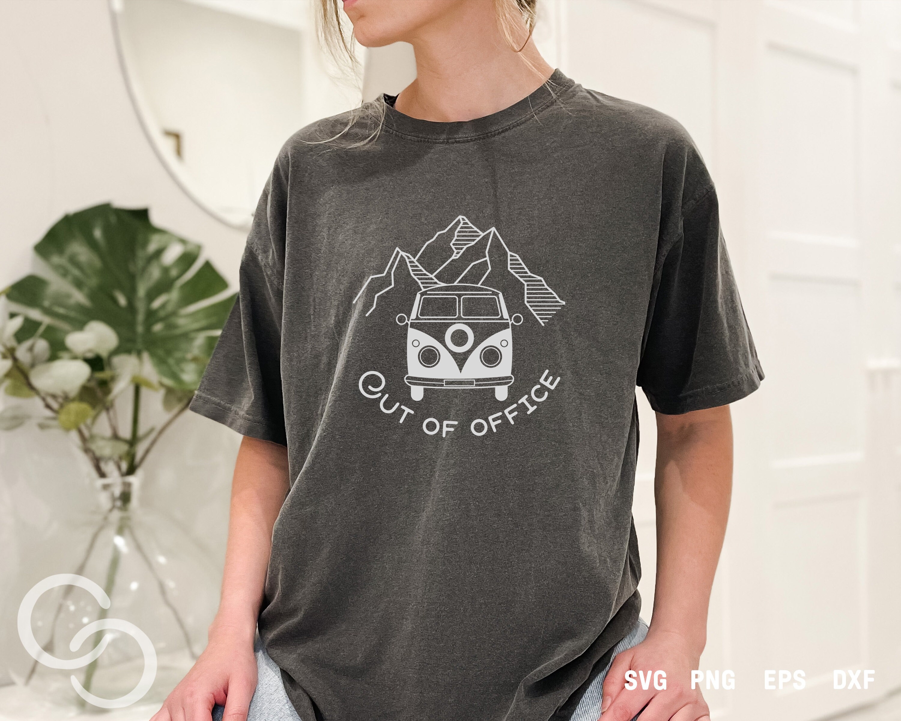Out of Office Svg, Outdoor Life Svg, Van Life, Adventure, Digital ...