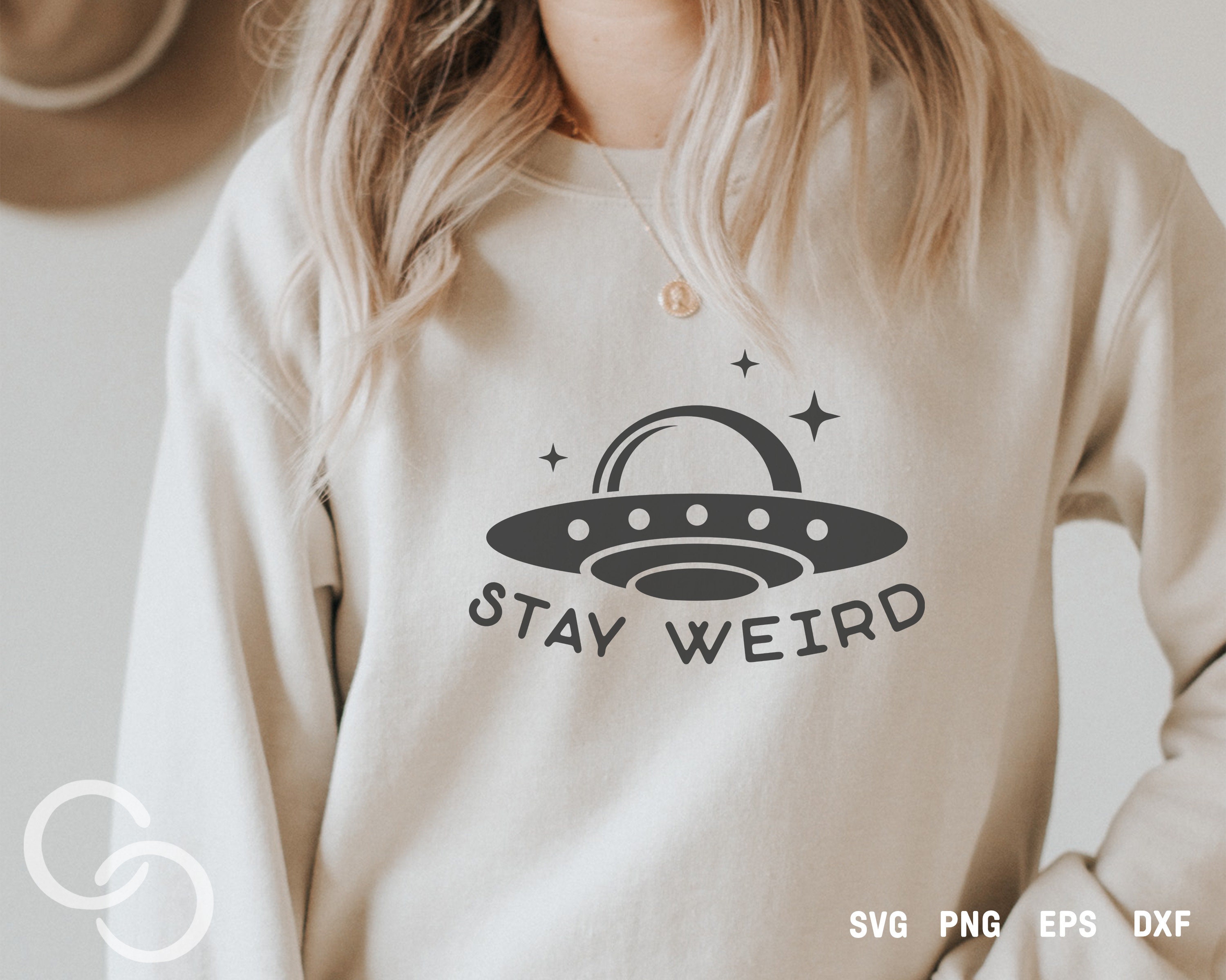 Stay Weird Svg Space Svg UFO Svg Digital Download Cut File - Etsy Australia