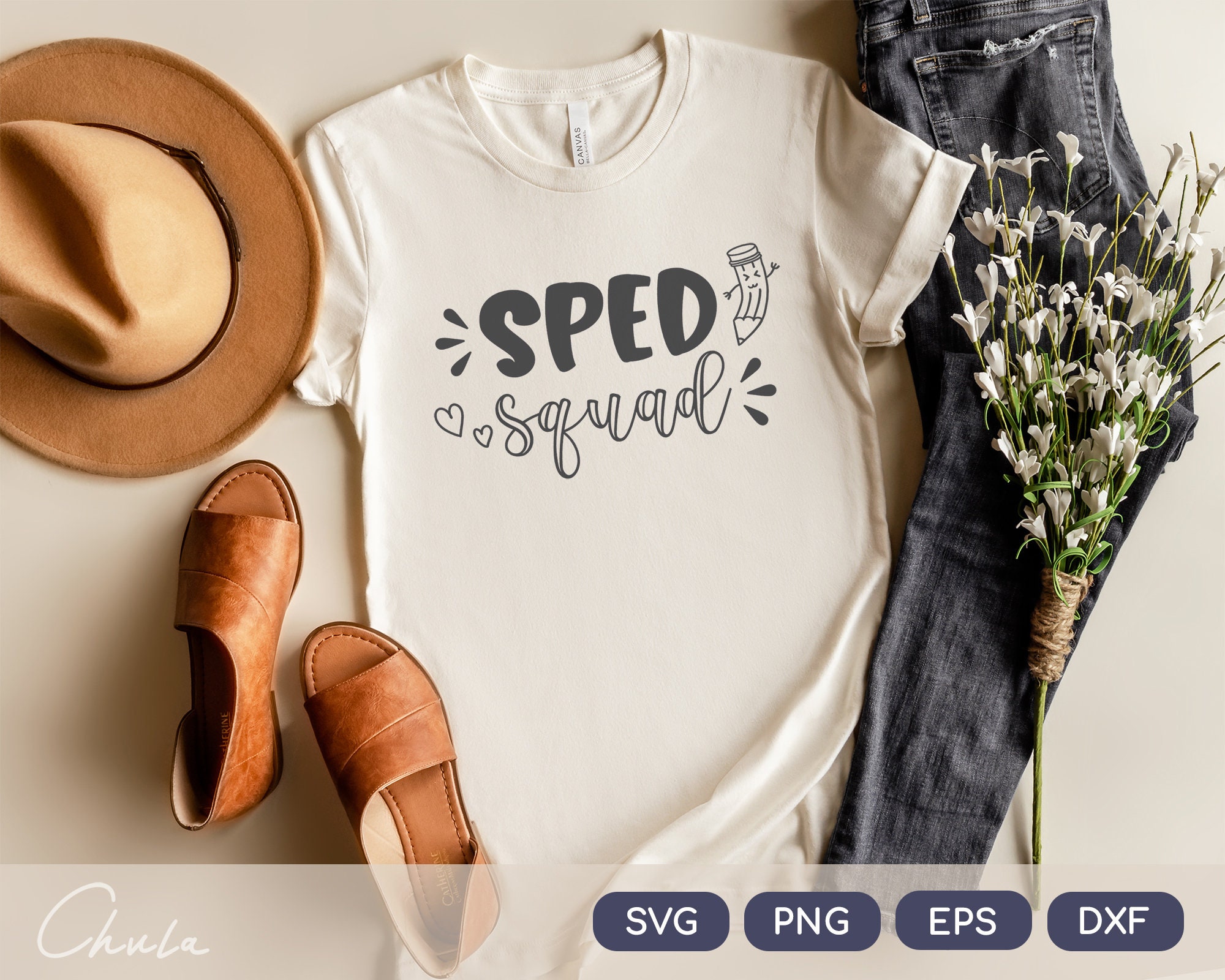 SPED Squad Svg, SPED Teacher Svg, Special Education Teacher Svg, Autism ...