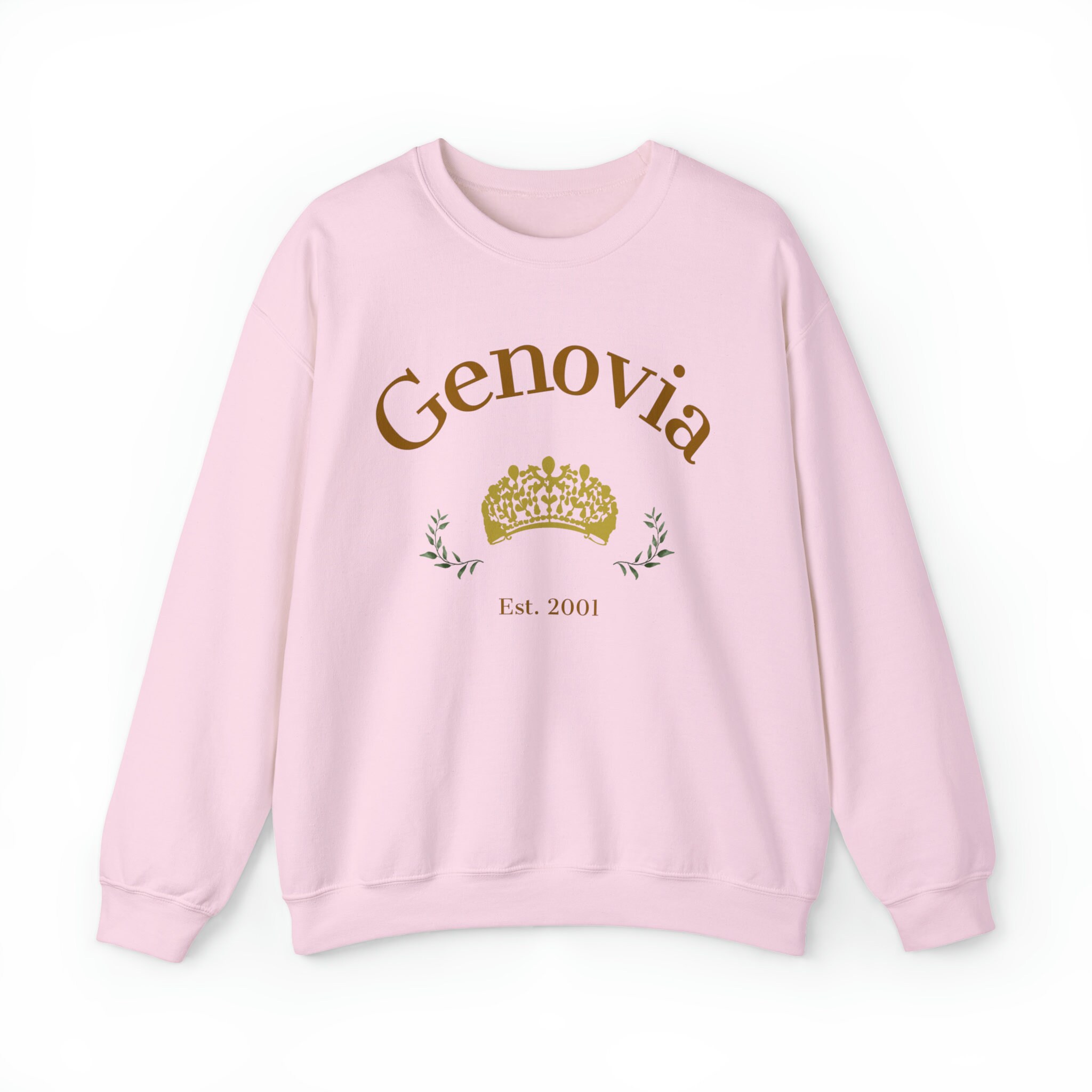 GENOVIA PRINCESS DIARIES Inspired Crewneck, Princess Diaries Genovia ...