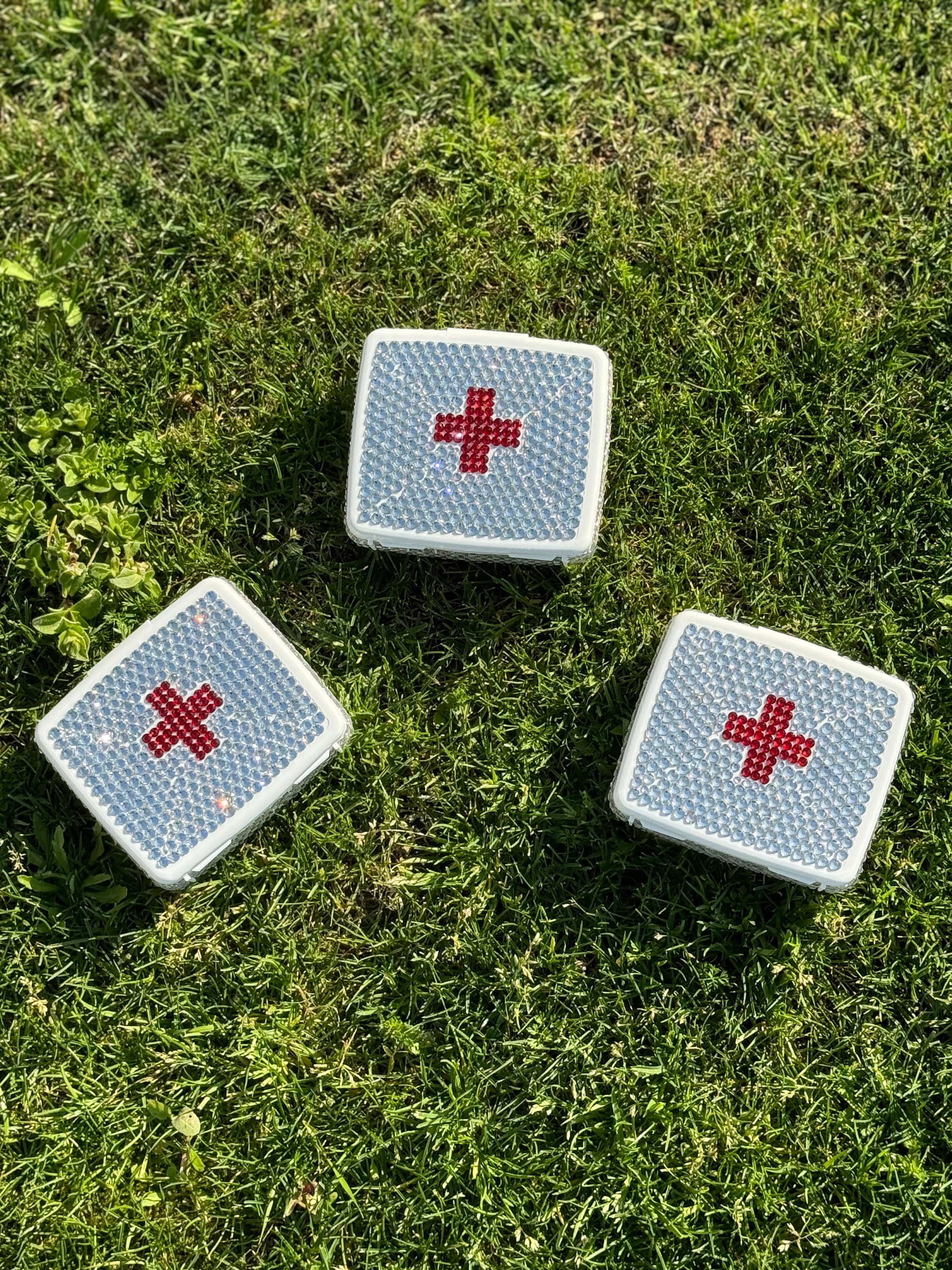 FIRST AID KIT, Bling Mini First Aid Kit, Rhinestone First Aid ...