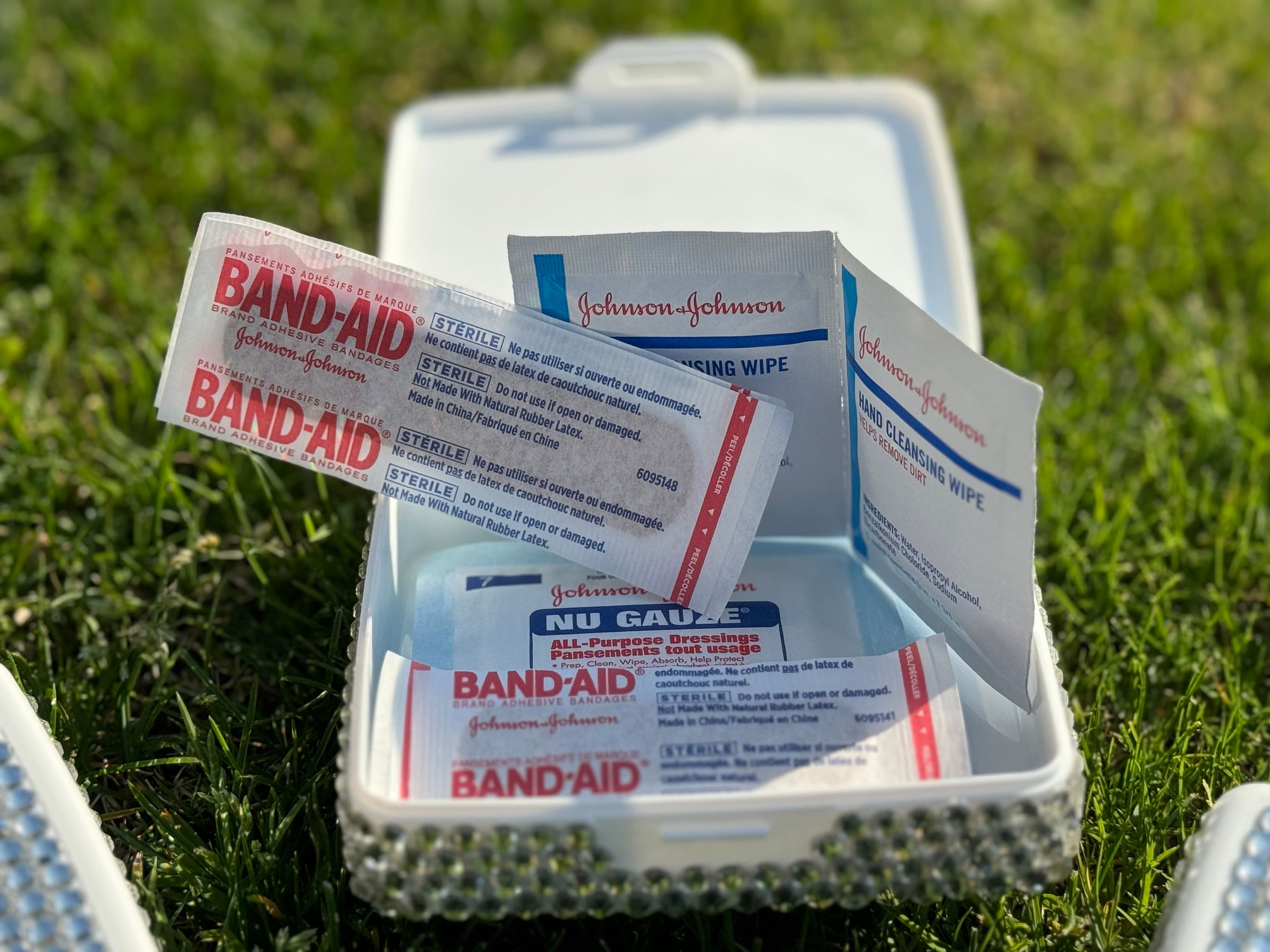 FIRST AID KIT, Bling Mini First Aid Kit, Rhinestone First Aid ...
