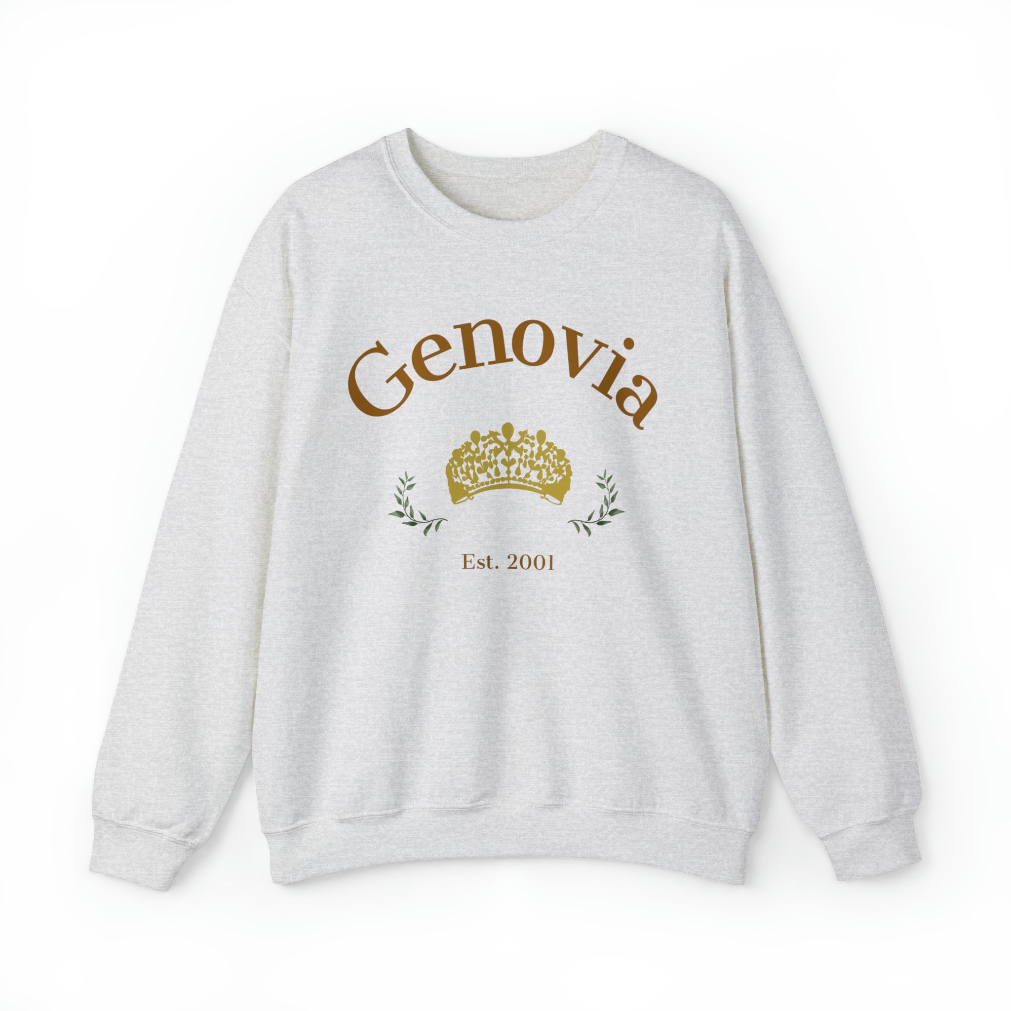 GENOVIA PRINCESS DIARIES Inspired Crewneck, Princess Diaries Genovia ...
