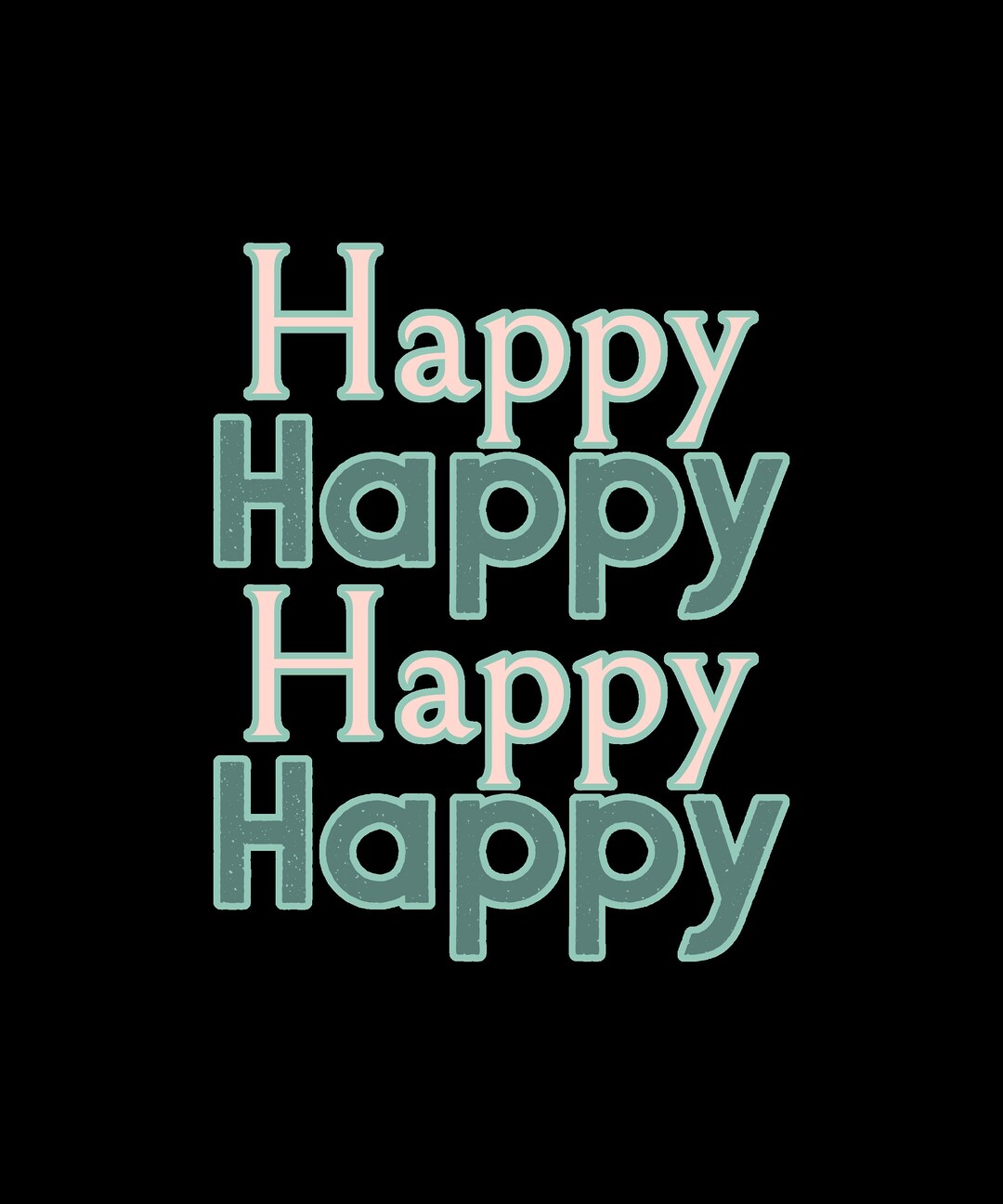 Happy Quote- Quote for Crafters-wall Art Quote-quote for Stickers - Etsy