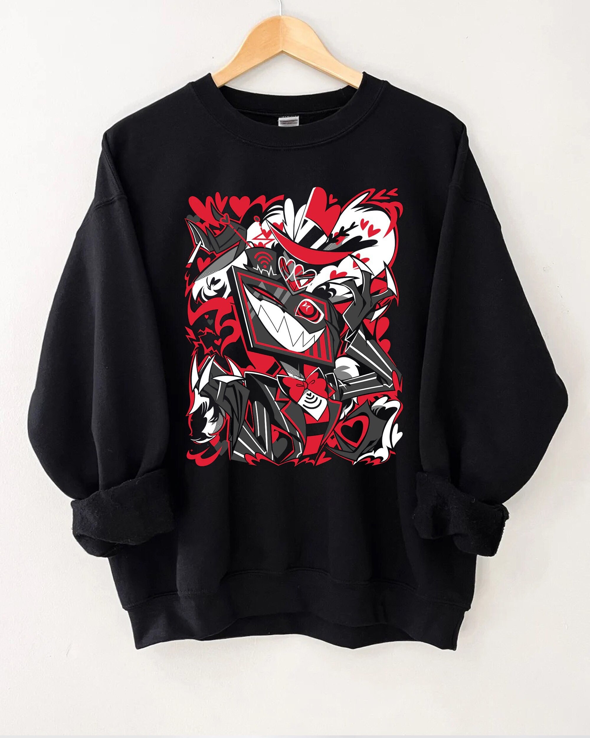 Alastor Shirt, Hazbin Hotel Characters, Hazbin Hotel Tshirt, Hazbin ...