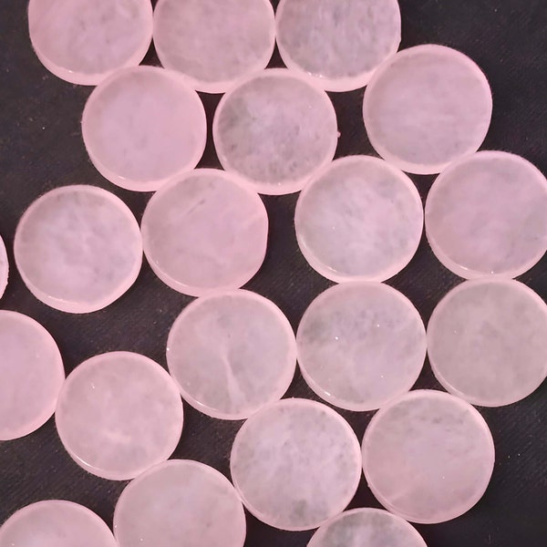 Rose Quartz Disc - Etsy