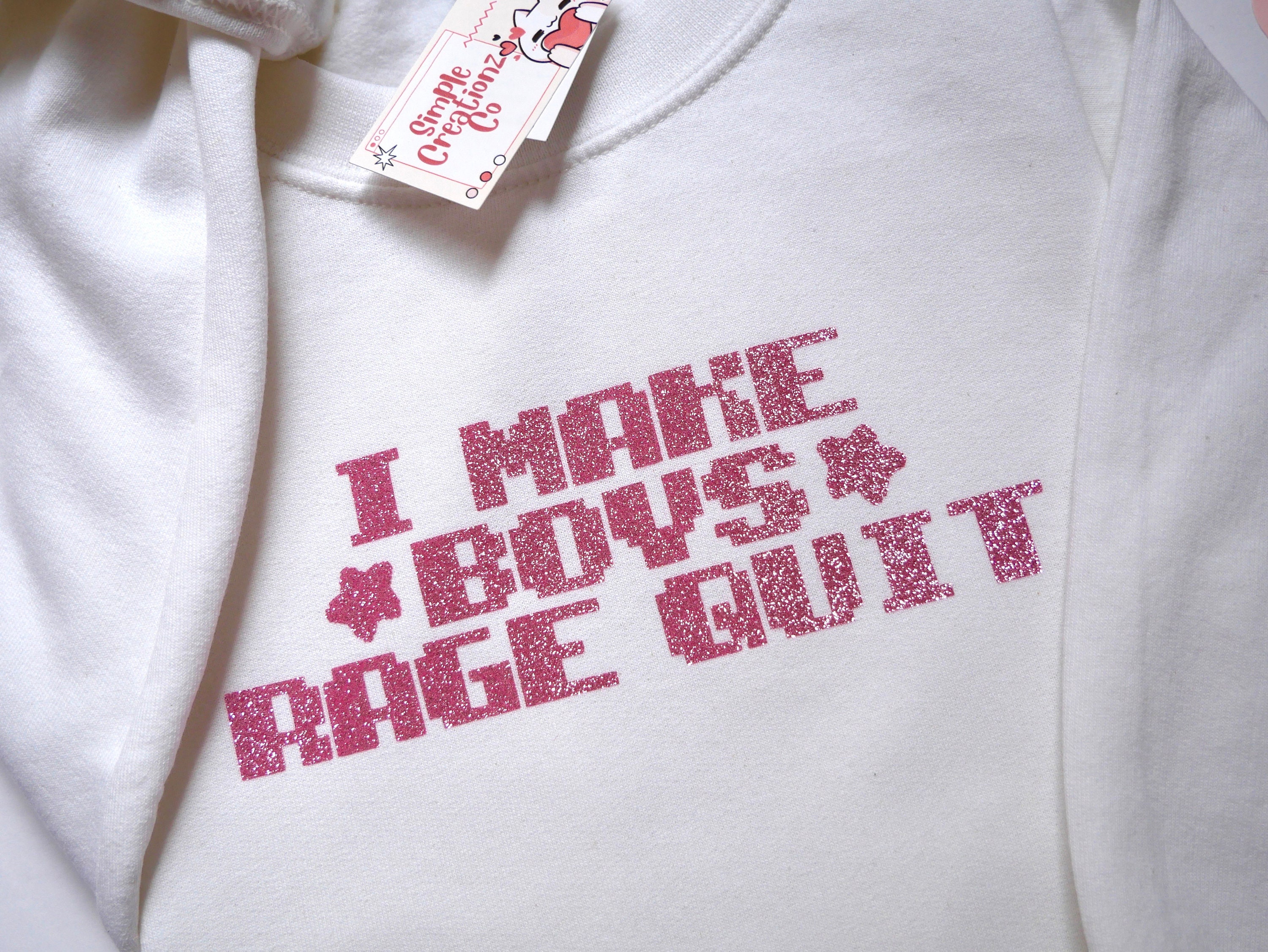 White Gamer Crewneck L Kawaii Clothing L Gamer Sweater L Gamer Girl ...