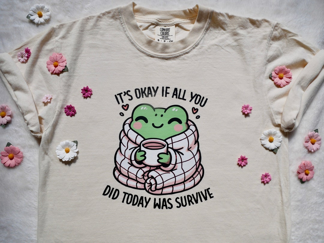 Kawaii Tee L Kawaii Clothes L Kawaii Animal Shirt L Cute Frog Shirt L ...