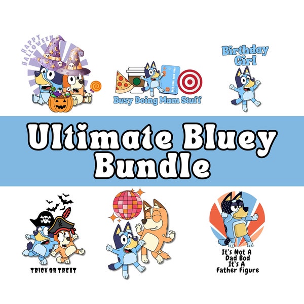 Bluey Svg Cricut - Etsy