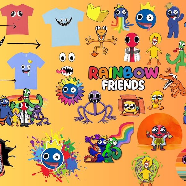 Roblox Rainbow Friends Png - Etsy UK