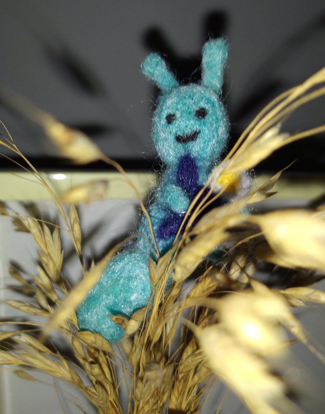 Mint Green Alien Insect, Alien, Needle Felted Alien, Cute, Penpals ...