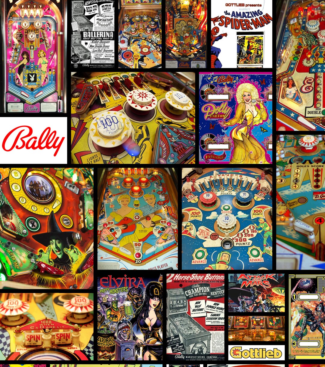 Vintage Pinball Pop-culture Poster Retro Wall Art Print - Etsy
