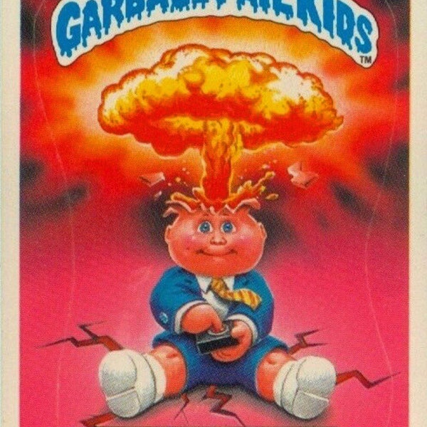 80s Garbage Pail Kids Cards - Etsy