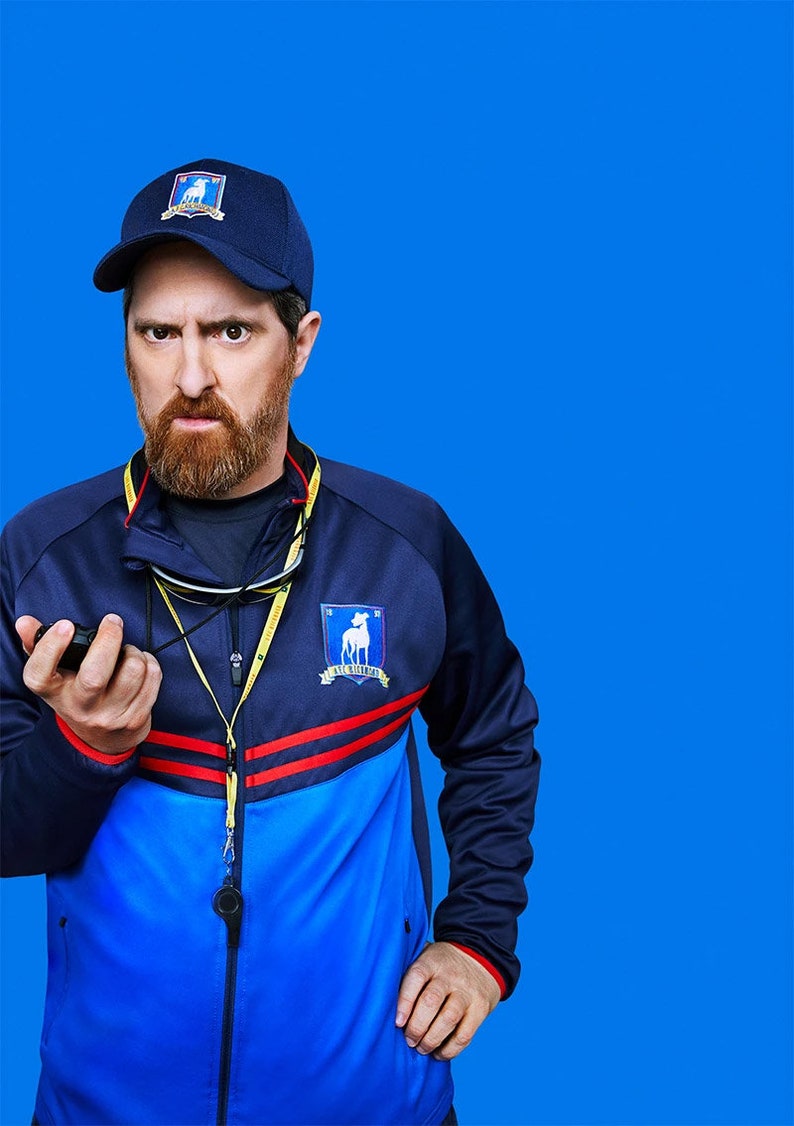 Ted Lasso Character Traits Poster, Pop Culture Wall Art Print, Instant ...