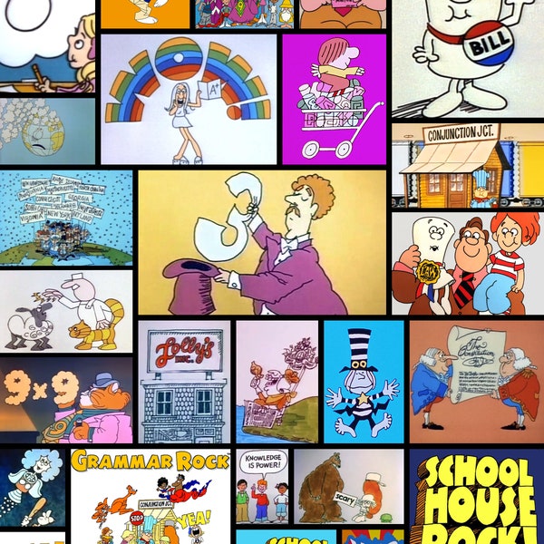 Schoolhouse Rock - Etsy