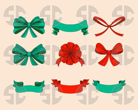 Christmas Ribbon SVG Files for Cricut Christmas Svg for - Etsy Canada